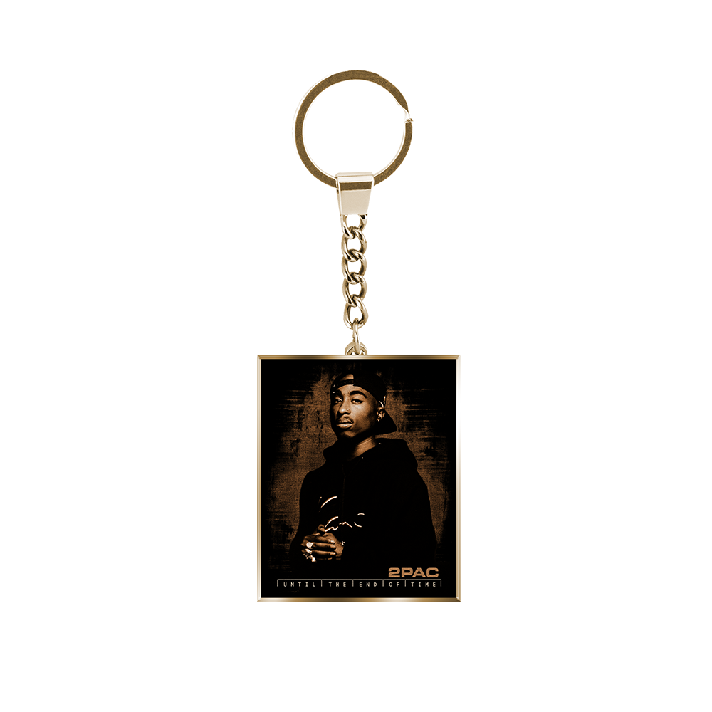 Until The End of Time Enamel Keychain - 2PAC Official Store