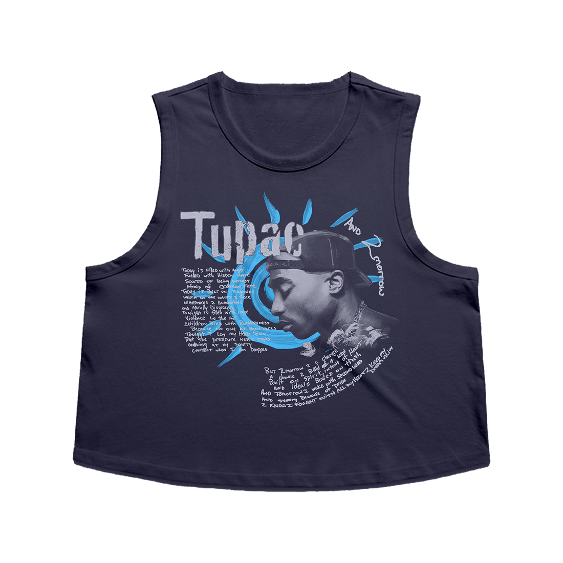 And 2Morrow Cropped Tank - 2PAC Official Store