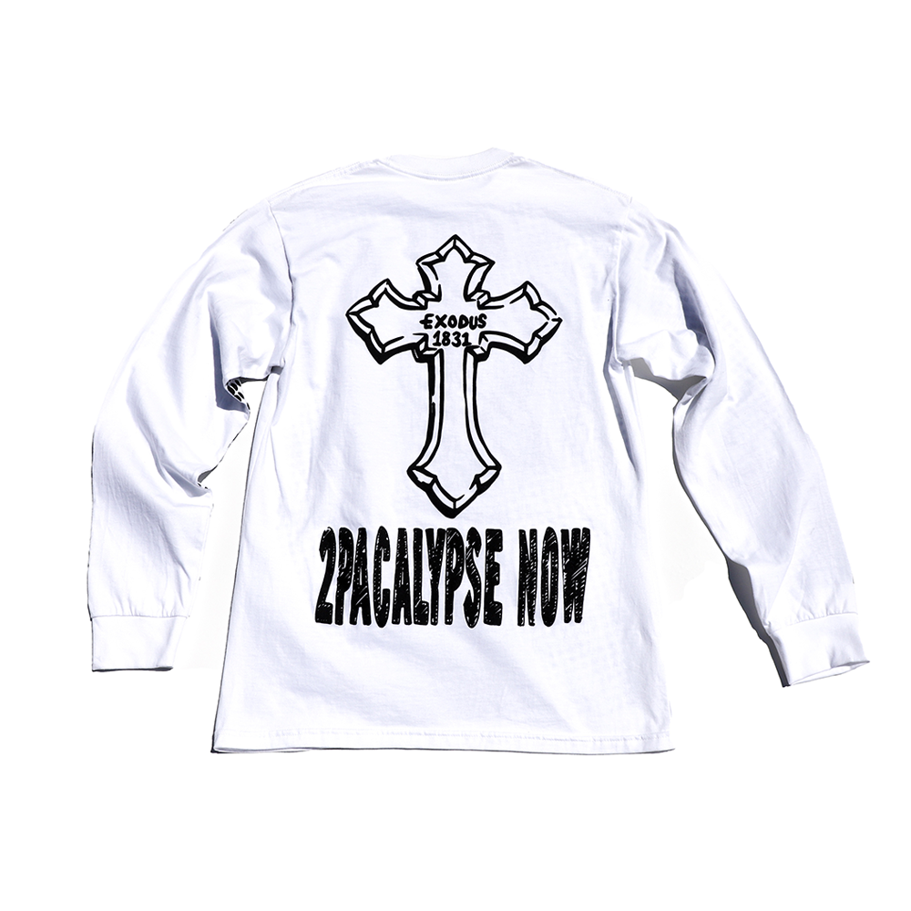 2Pac x Joshua Vides Tattoo Longsleeve - 2PAC Official Store 2Pac x Joshua Vides Tattoo Longsleeve - 2PAC Official Store
