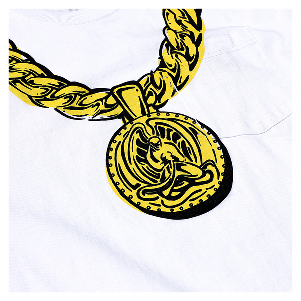 2Pac x Joshua Vides Chain Pocket T-Shirt - 2PAC Official Store